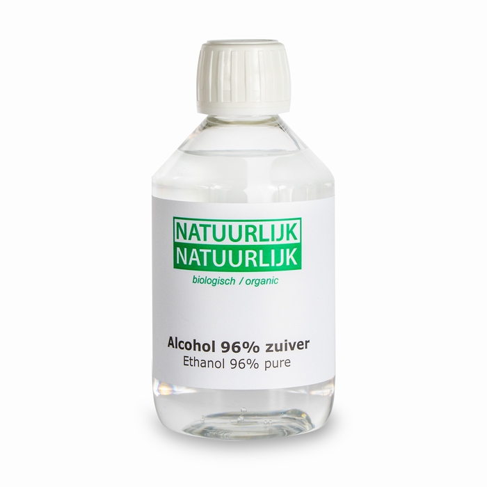 Bio ethanol, consumptie alcohol 96% zuiver